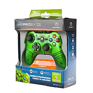 PowerA Mini Pro EX Controller for Xbox 360 - Green (Wired)