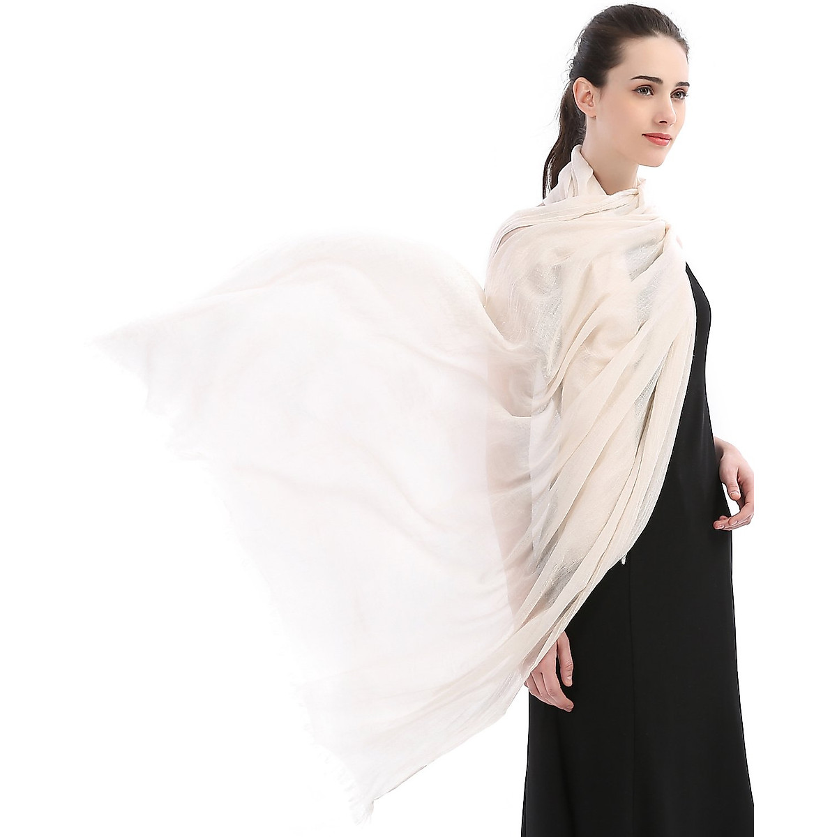 Premium Women Extreme Soft Scarf Wrap Shawl For Any Season, Super Size, Rich Color Choice