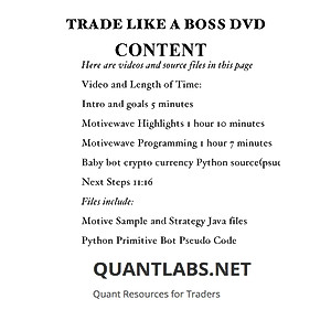 Algo Trading and Python Bot DVD (Algo Trading and Python Bot DVD)