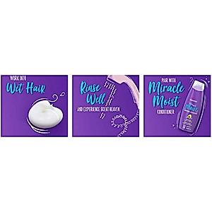 Aussie Miracle Moist Shampoo and Conditioner Set with avocado & australian jojoba oil-12.1 fl oz each