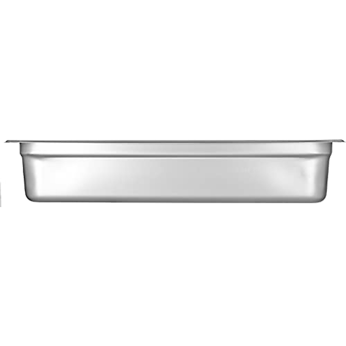Carlisle FoodService Products Durapan Full-Size Steam Table Pan for Catering, Buffets, Restaurants, Stainless Steel, 4 Inches Deep, Silver, (Pack of 6)