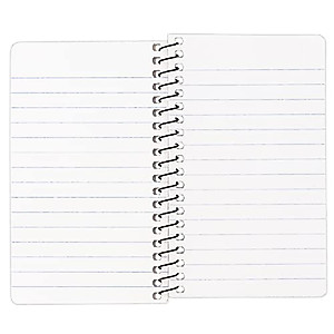 Mead Small Notebook, 12 Pack of Small Spiral Notebook, 3x5 " College Ruled Memo Book Wirebound 60 Sheets, Pastel Colors of Mini pocket memo pad in Bulk pack