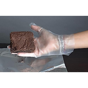 Daxwell Food Safe Stretch Poly Gloves (Small, 1,000 Count) Non-Latex, Disposable, Food Handling Use, Powder Free, F10000225,White