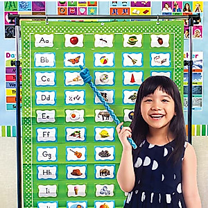 Teacher Created Resources Aqua Chevron Hand Pointer (20676),15-1/2"