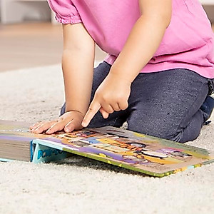 Melissa & Doug Children's Book - Poke-A-Dot: The Wheels on the Bus Wild Safari (Board Book with Buttons to Pop)