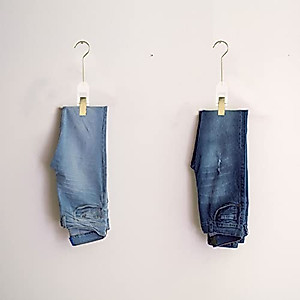 Zerodeko Hat Hanger 2Pcs Boot Hangers Clips Laundry Hooks Hanging Clips Clothes Closet Hanger Organizer Clamps Socks Towel Clips for Closet Travel Pants Socks Handbags Skirt Hangers