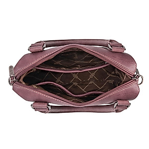 Wrangler Doctor Bag Top Handle Purse Hobo Shoulder Satchel Handbags Crossbody Bag with Crazy Horse Grain Leather for Women WG48-S5110ABDY