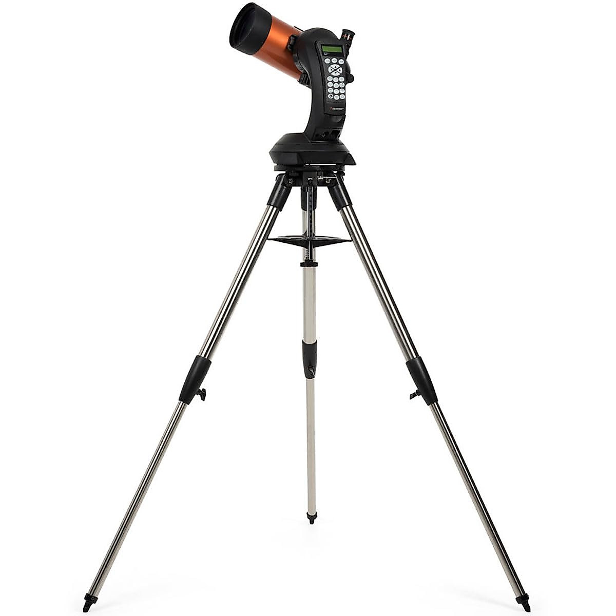 Celestron NexStar 5 SE Schmidt-Cassegrain Computerized Telescope, Bundle with Night Vision Flash Light, Sky Maps Book, 1.25" Moon Filter, Cleaning Kit