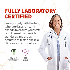 STD at Home Test for Women HIV-1 and HIV-2 by myLAB Box