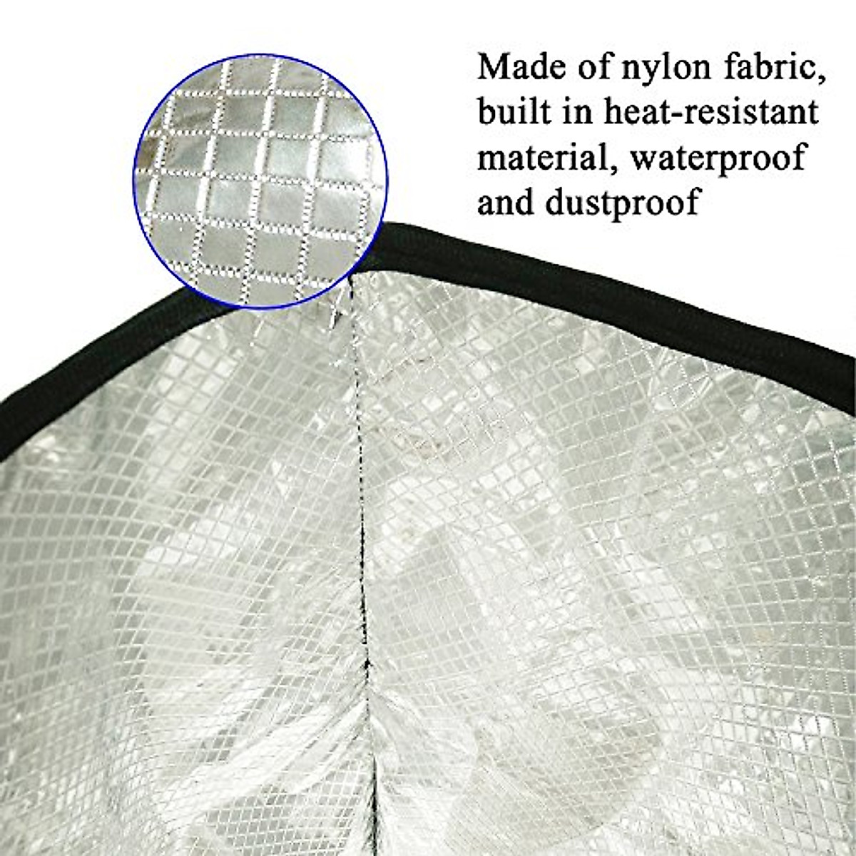 Wanty Black Antistatic Water-Proof Dust-Proof Nylon Fabric Printer Cover Case Protector for Epson Workforce WF-3640/Brother MFCL2700DW/2540DW / DCP-L2520DW/MFC-L2740DW/MFC-8710DW Wireless Printer