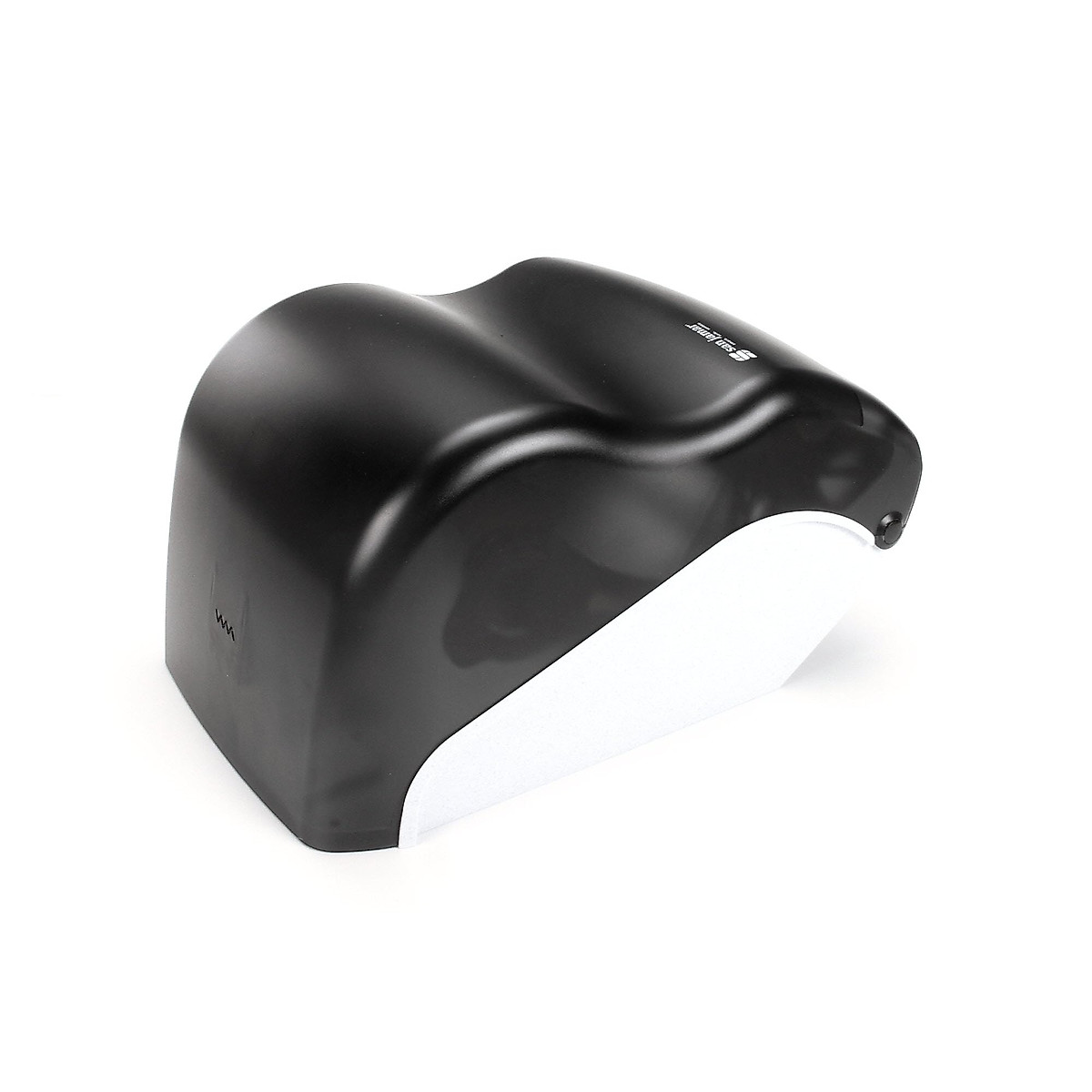 San Jamar Electronic Touchless Roll Towel Dispenser, 11 3/4 x 9 x 15 1/2, Black (T1300TBK),Black Pearl