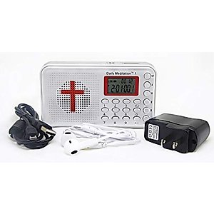 Daily Meditation ESV Children Bible Player-English Standard Version Kids Audio Bible Drama (with Rechargeable Battery, Charger, and Built-in Speaker)