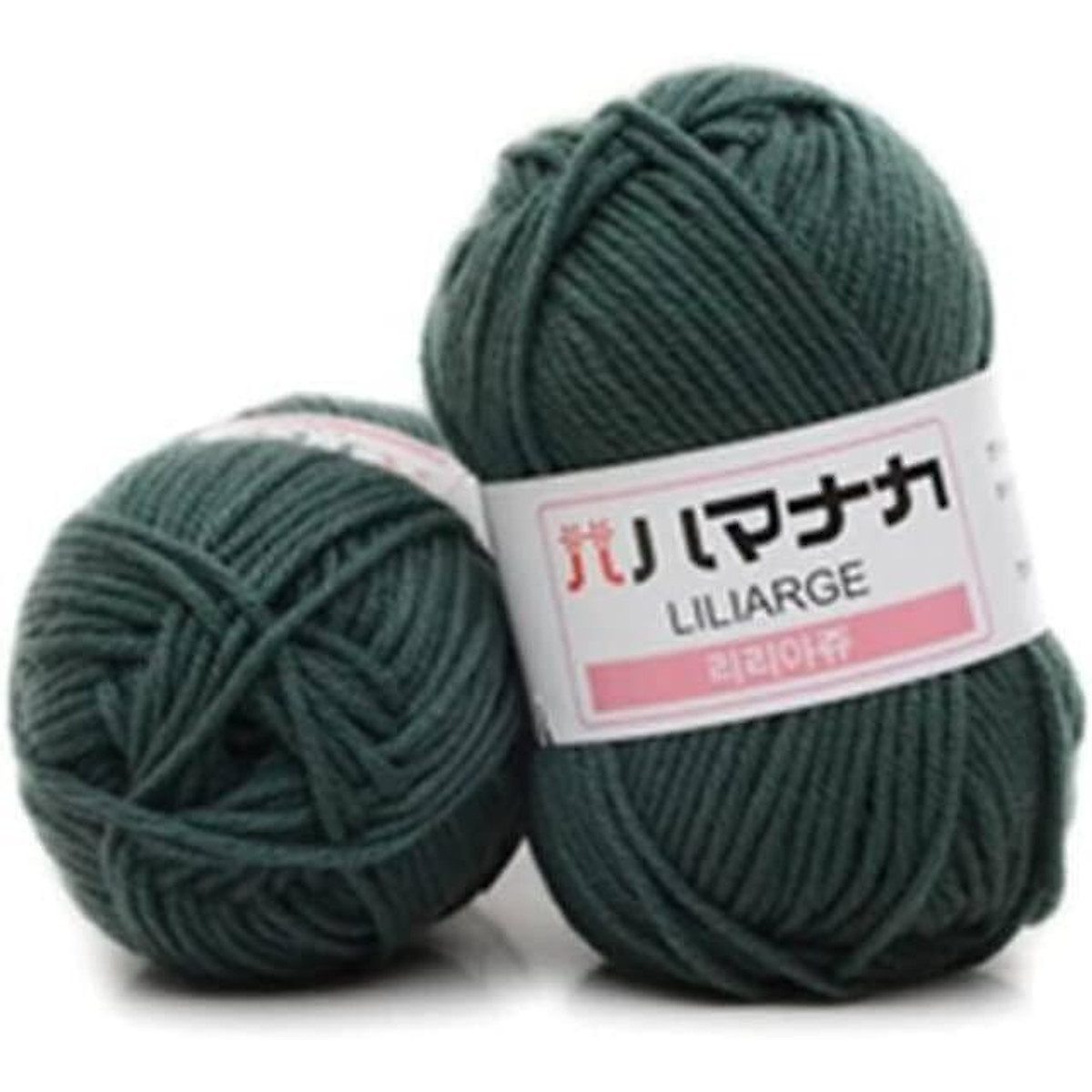 Double Knitting Yarn 25G Crochet Yarn Craft Making Knitting Yarn Balls Perfect for Arts & Crafts Random Color Dependable Performance Black