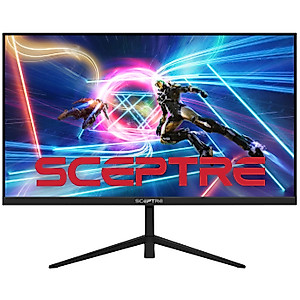 CyberpowerPC Gamer Xtreme VR Gaming PC, Intel Core i5-11400F 2.6GHz, 8GB DDR4 & Sceptre 25" Gaming Monitor 1920 x 1080p up to 165Hz 1ms AMD FreeSync Build-in Speakers, 106% sRGB Machine Black 2021
