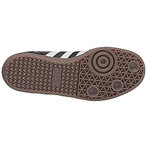 adidas Originals Men's Samba OG Sneaker Black/White/Gum 5.5