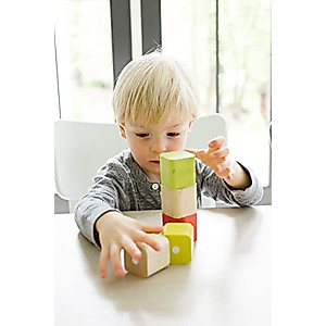 Tegu 15 Piece Magnetic Baby’s First Building Blocks, Tints
