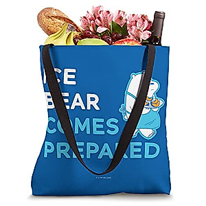 We Bare Bears Ice Bear Comes Prepared Tote Bag