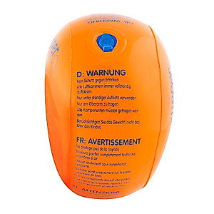 Flipper SwimSafe Water Wings, Arm Floaties for Kids. Inflatable Training Arm Bands for Pools