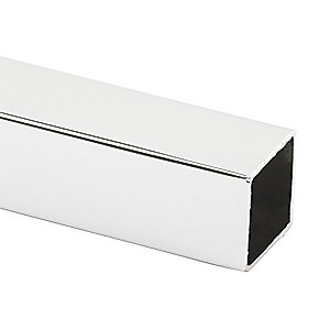 Prime-Line MP59018 Replacement Towel Bar, 5/8 In. x 5/8 In. x 24 In., Extruded Aluminum (Single Pack)
