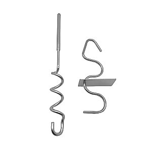 2 Pcs Peanut Butter Stirrer，1 Pcs Peanut Butter Stirrer Tool for Most Powered Hand Mixers and Drills，1 Pcs Peanut Butter Mixer for Manual，Stirrer Tool for Peanut Butter and Nut