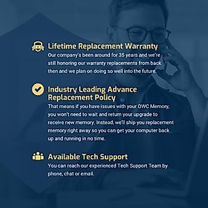OWC 32GB (2 x 16GB) PC19200 DDR4 2400MHz 260pin SO-DIMMs Memory Ram Upgrade Compatible with 27" and 21.5" iMac (Mid 2017), and Compatible PCs Compatible with MP7N2G/A