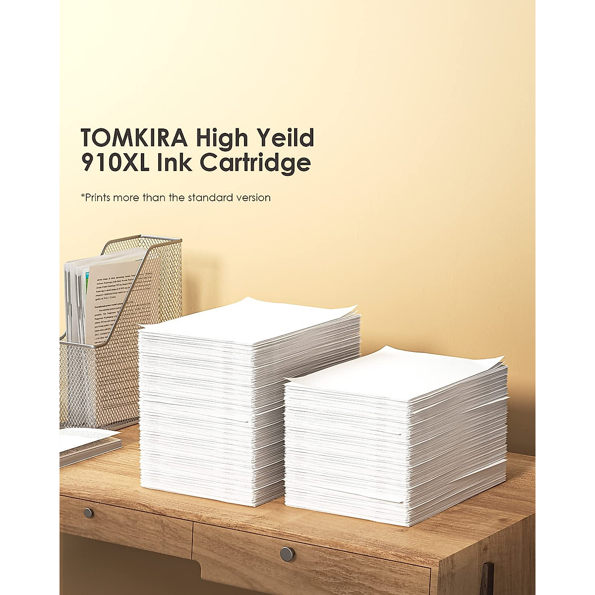 910 XL Ink cartridges Combo Pack Replacement for HP 910 XL 910XL Ink Cartridges for OfficeJet Pro 8020 8030 8025 8035 8028 OfficeJet 8022 8010 8015 (2 Black,1 Cyan,1 Magenta,1 Yellow)