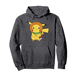 Pokémon Halloween Pikachu Pumpkin Costume Pullover Hoodie
