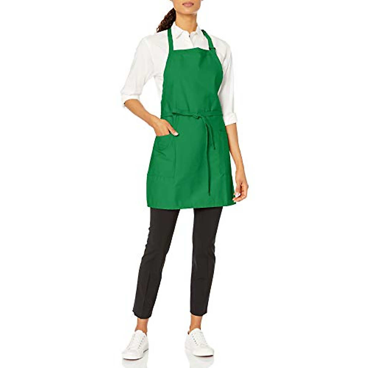 Uncommon Threads mens Two Patch Apron, Kelly, One Size US