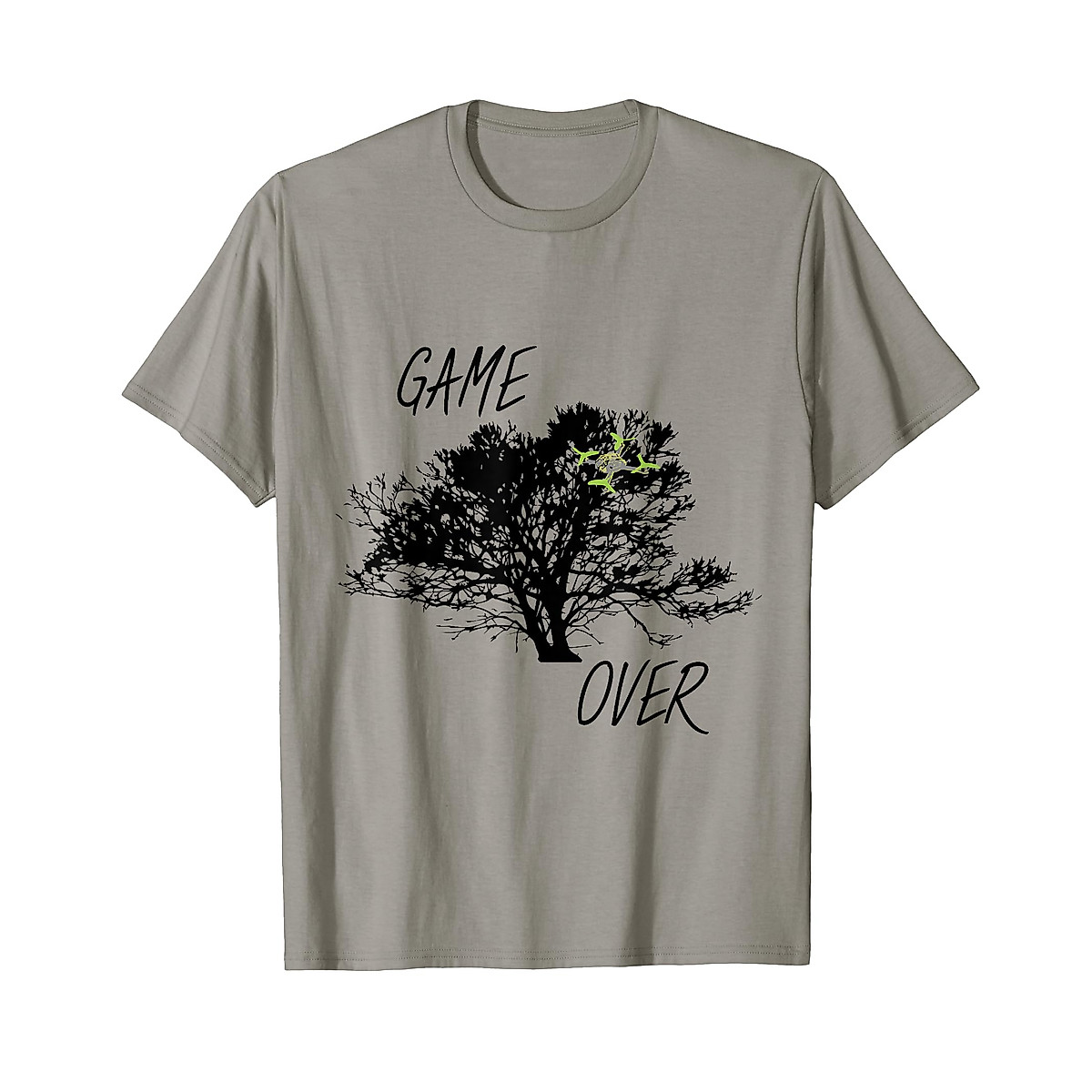 FPV Drone in tree game over T-Shirt