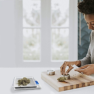 Fuzion Small Kitchen Scale, 500g/ 0.01g Small Gram Weight Scale, Precision Lab Scales Digital Weight Grams and Oz, Digital Gram Scale, Jewelry Scale with LCD, Small Food Scales for Kitchen