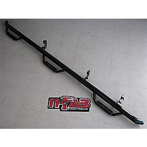 N-Fab Nerf Steps | Textured Black, Wheel-to-Wheel w/ Bed Access | C01105CC-6-TX | Fits 2001-2006 Chevrolet/GMC 2500 / 3500 Crew Cab 6.5' Standard Bed, SRW Gas / Diesel