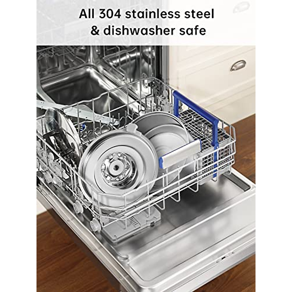 OYES Cat Water Fountain,Stainless Steel 2.0L/67oz Automatic Circulating Pet Water Fountain,Ultra-Quiet Pump with LED Light,Dishwasher Safe,Cat Fountain Suitable for Cat, Dog and Puppy