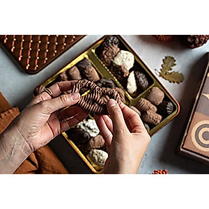 Chocolate Gift Basket, Candy Food Gifts Arrangement Platter, Gourmet Snack Box, Birthday Present Idea, Corporate Him & Her, Men Women Sympathy Family Parties & Get Well- Bonnie & Pop