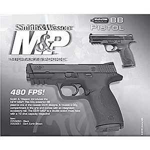 Umarex Smith & Wesson M&P 40 .177 Caliber BB Gun Air Pistol, Black, Standard Action