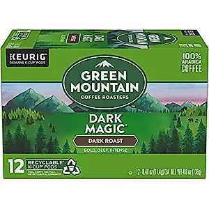 Green Mountain K-Cups Dark Magic, 0.4 ounce, 12 count