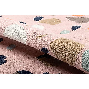 Novogratz by Momeni Jem Terri Area Rug, 2'3" X 8' Runner, PINK