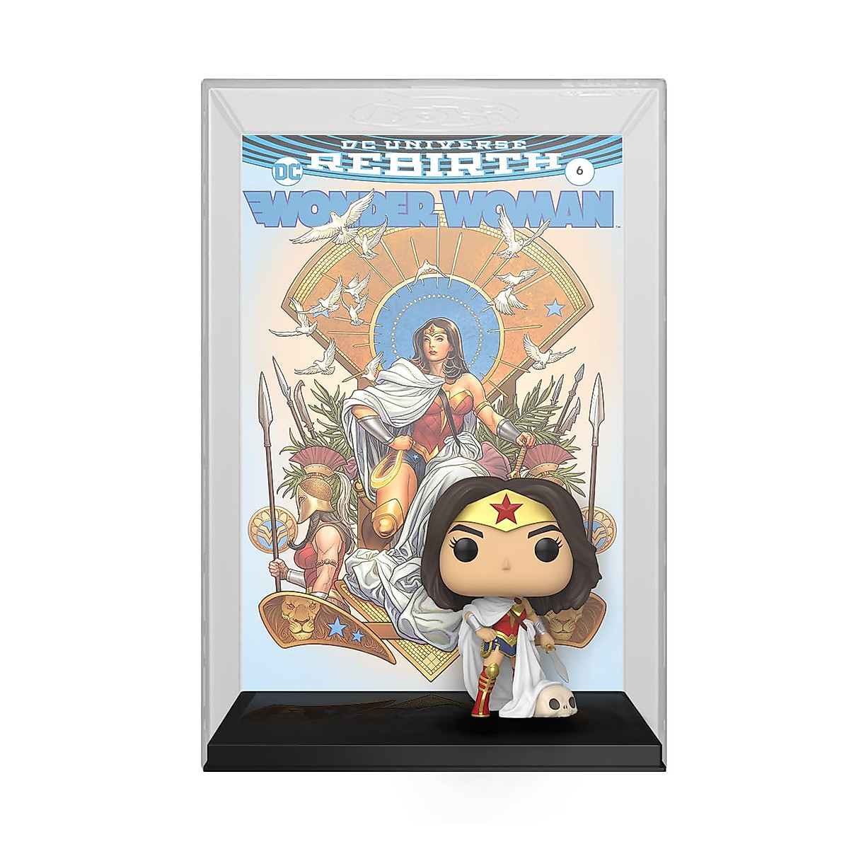 Wonder Woman 80th Rebirth on Throne (DC Comics) Funko Pop! Vinyl Comic Cover