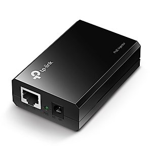 TP-LINK TL-PoE150S PoE Injector Adapter, IEEE 802.3af compliant, up to 100 meters (325 Feet) (Renewed)