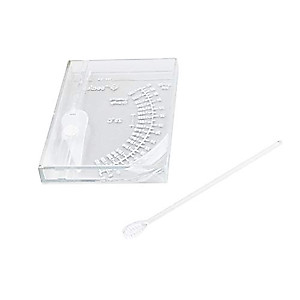 MY MIRONEY 2-Pack Salinity Tester Sea Hydrometer Salinity Meter Specific Gravity Test for Aquarium Fish Tank Water Marine Saltwater