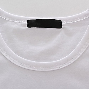 YOMXL Men's Striped T-Shirt, Cotton Tops Casual O-Neck Short Sleeve Tee Shirts Classic T-Shirt Blue