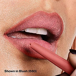Lip Liner by Revlon, Colorstay Face Makeup with Built-in-Sharpener, Longwear Rich Lip Colors, Smooth Application, 680 Blush