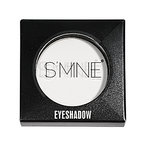 IS'MINE Single White Matte Eyeshadow Powder Palette High Pigment, Longwear, Intense Color Best White Eyeshadow