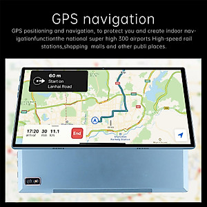 TOPINCN Office Tablet, 100‑240V HD Tablet 13Mp Camera for Study (Blue)