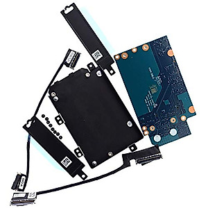 Deal4GO SATA Interposer Board D3P25 LS-J106P to NVMe M.2 SSD Hard Drive SSD-3 & SSD-4 w/ 2.5" HDD Bracket R24Y6 for Dell Alienware Area-51m R2