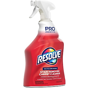 Resolve Professional Strength Spot and Stain Carpet Cleaner, Red, 32 Fl Oz (Pack of 1)