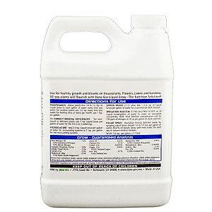 Dyna-Gro 719000 Grow 1 qt Plant Food, 1 Quart, 32 oz