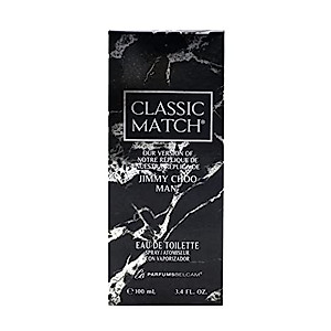 PB ParfumsBelcam Classic Match, Eau de Toilette Spray, Our version of a Designer. 3.4 Fl.Oz.