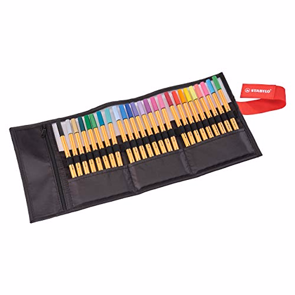 Fineliner - STABILO Point 88 Arty Rollerset of 25 Assorted Colours
