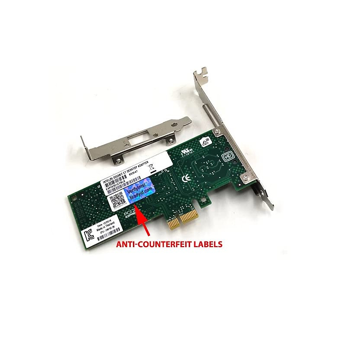 Intel EXPI9301CTBLK 10/ 100/ 1000Mbps PCI-Express Network Adapter 1 x RJ45