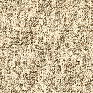 SAFAVIEH Natural Fiber Collection 8' x 10' Ivory NF114J Border Basketweave Seagrass Area Rug